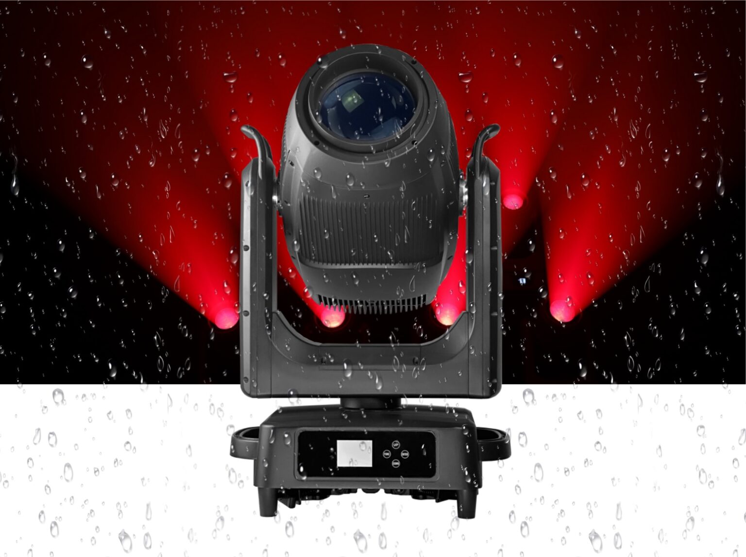 LIRO-LITE IP66 LED 800w CMY+CTO Beam Spot Wash Framing BSWF 4in1 Moving ...